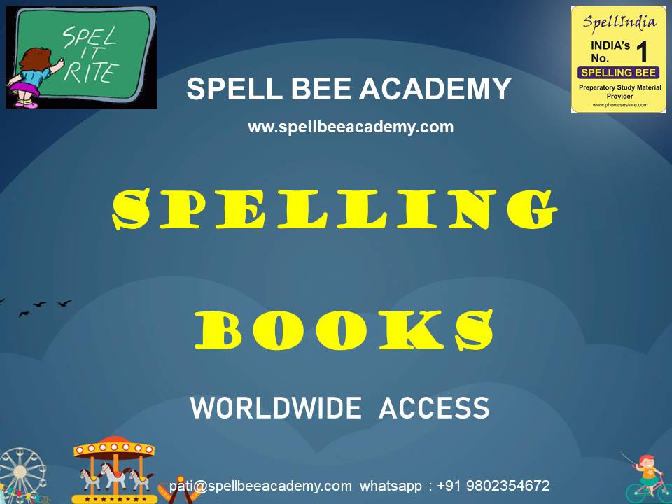 Spell Bee Books - Spelling Competition Exam